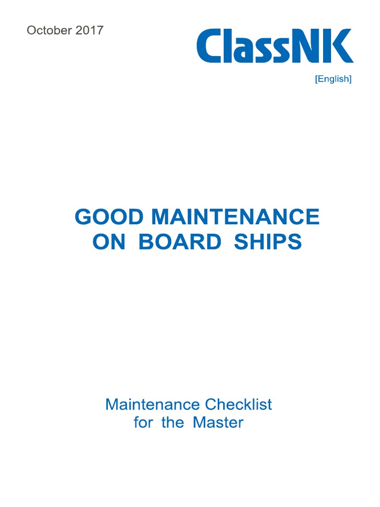 Ensuring Safety Through Effective Maintenance: A Comprehensive ...