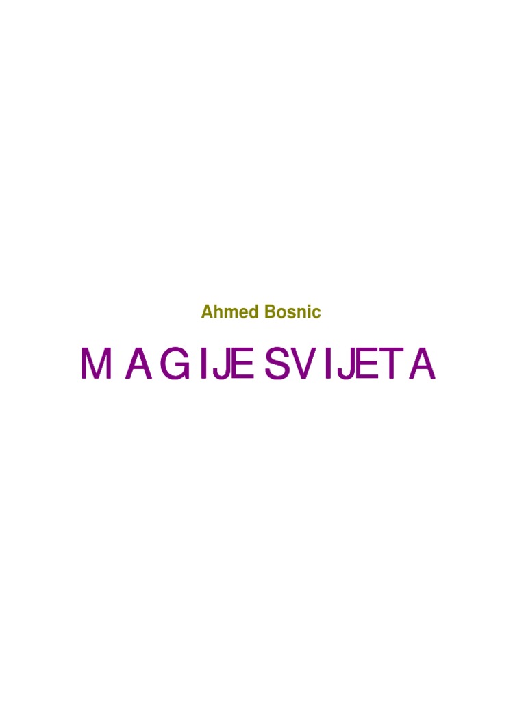 Magije Sveta PDF | PDF