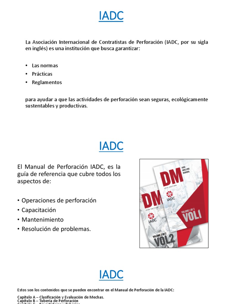 IADC | PDF | Negocios | Hogar, jardinería y bricolaje