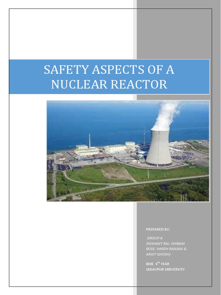 Safety Aspects of Nuclear Reactor | Download Free PDF | Radiation ...