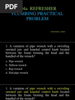 Master Plumber Reviewer Random PDF | PDF | Plumbing | Pump