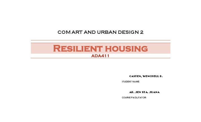 Com Art and Urban Design Cover Page | PDF