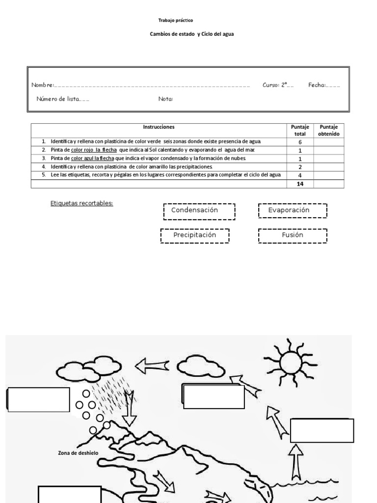 Ciclo Del Agua Con Etiquetas Ciclo Del Agua Archivos Nexo SCA