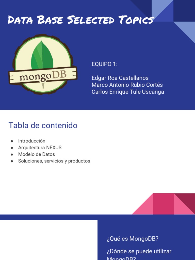 Mongo DB | PDF | Mongo Db | Json Mongo DB | PDF | Mongo Db | Json
