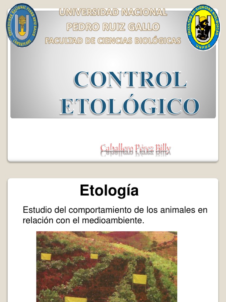 Control Etologico | PDF | Feromona | Insectos
