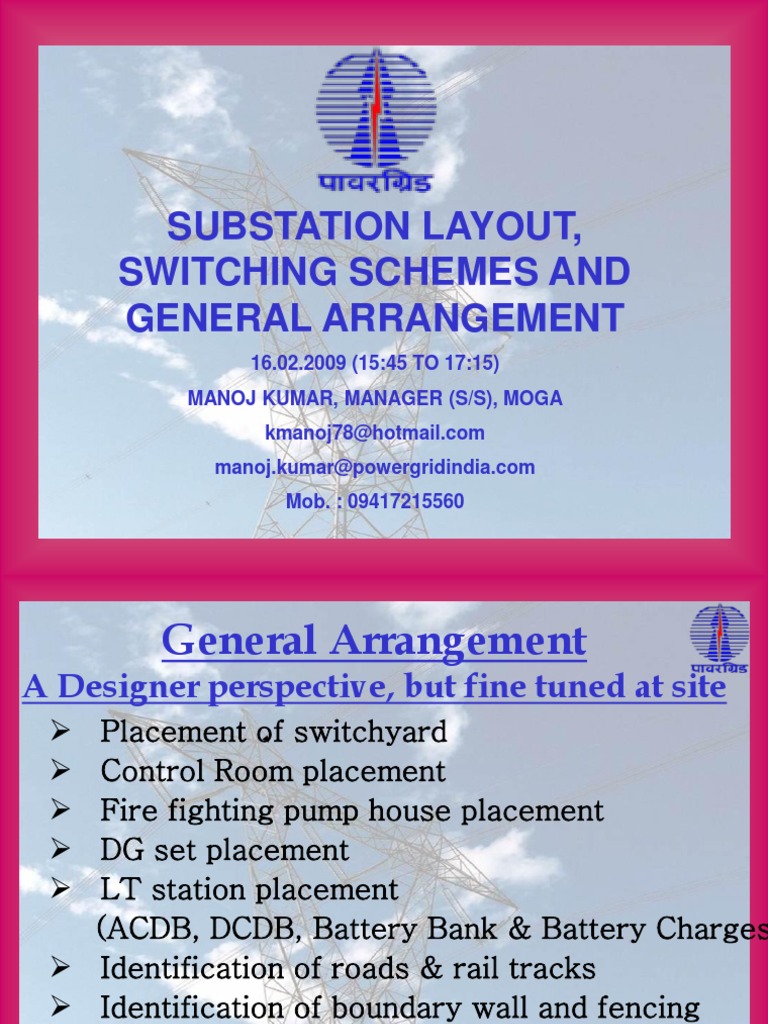 Substation Layout | Electrical Substation | Power Engineering