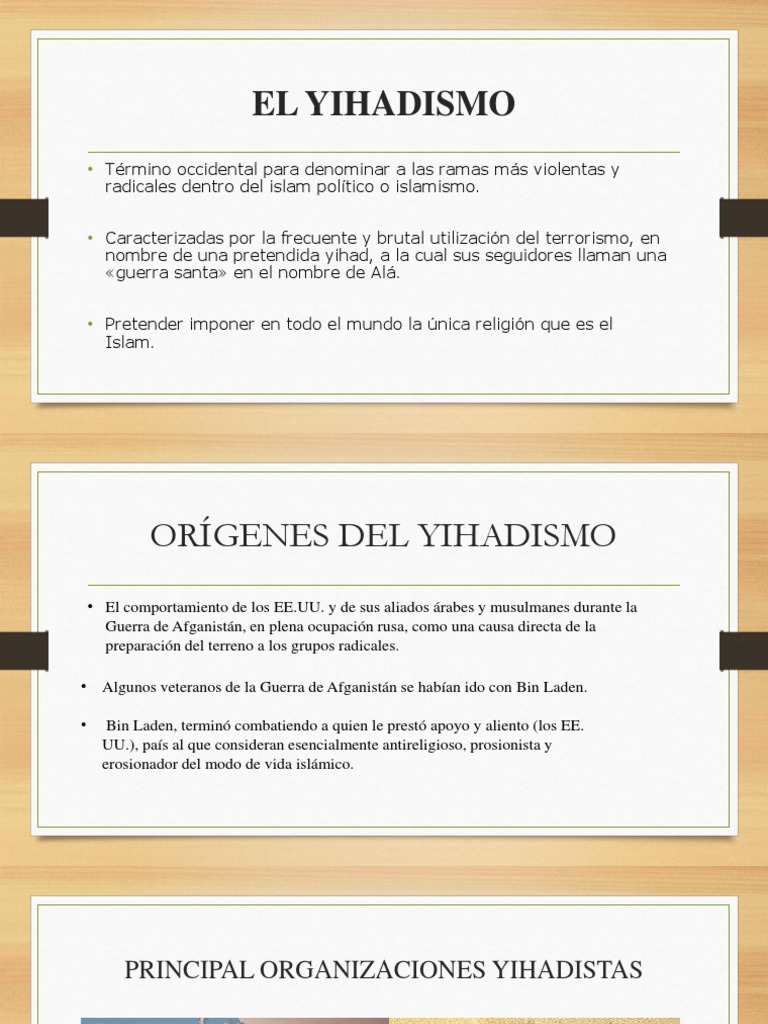 Impacto Global del Yihadismo | PDF | Jihadismo | Estado Islámico de ...