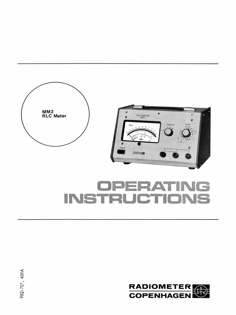 Mm2 (RCL Meter) | PDF