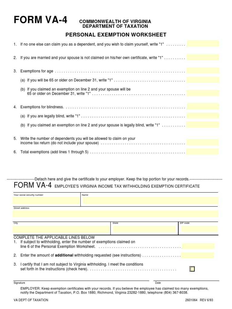 Vataxform | PDF | Personal Exemption (United States) | Withholding Tax