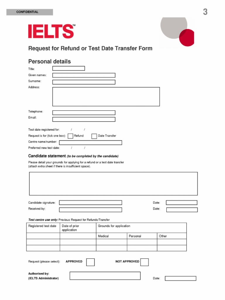 Ielts Application Form 2023 - Printable Forms Free Online