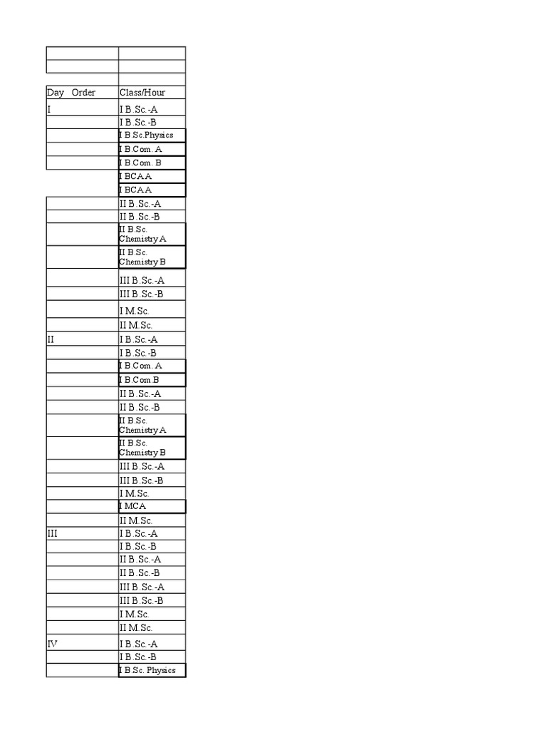 Maths Timetable - Erp | Download Free PDF | Mathematical Analysis ...