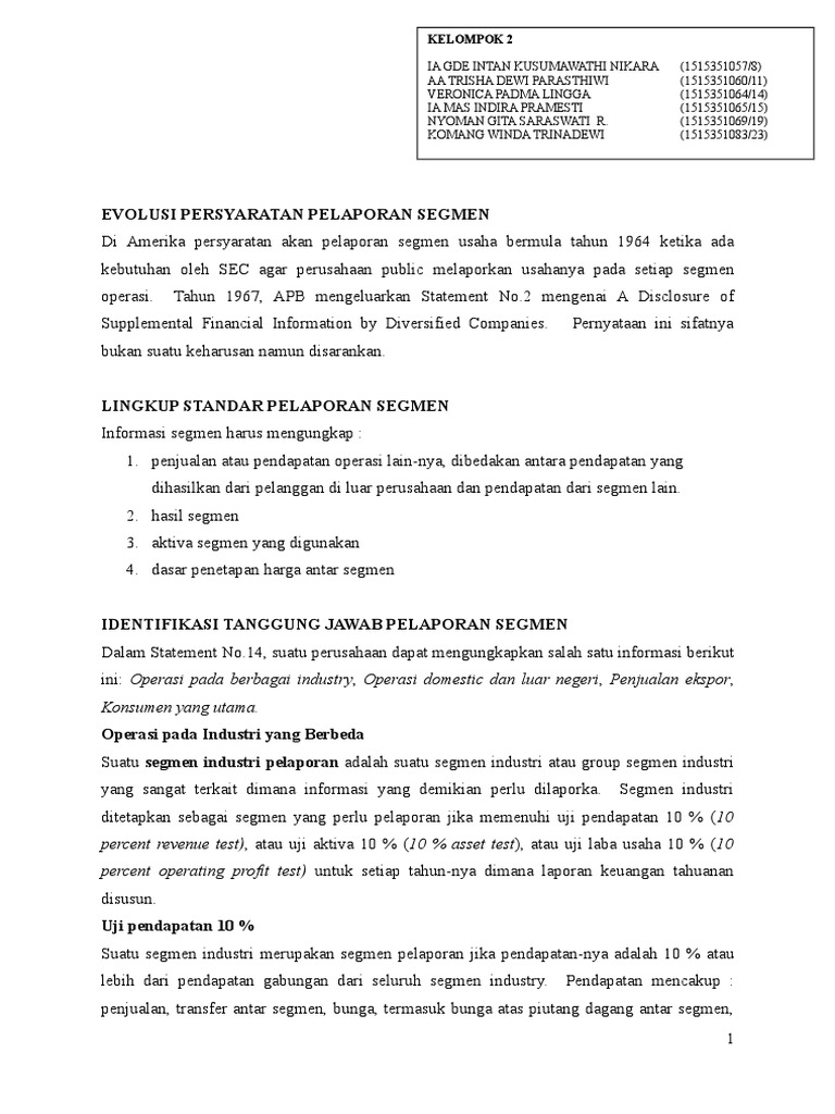 Contoh RMK Akl Sap 9 | PDF