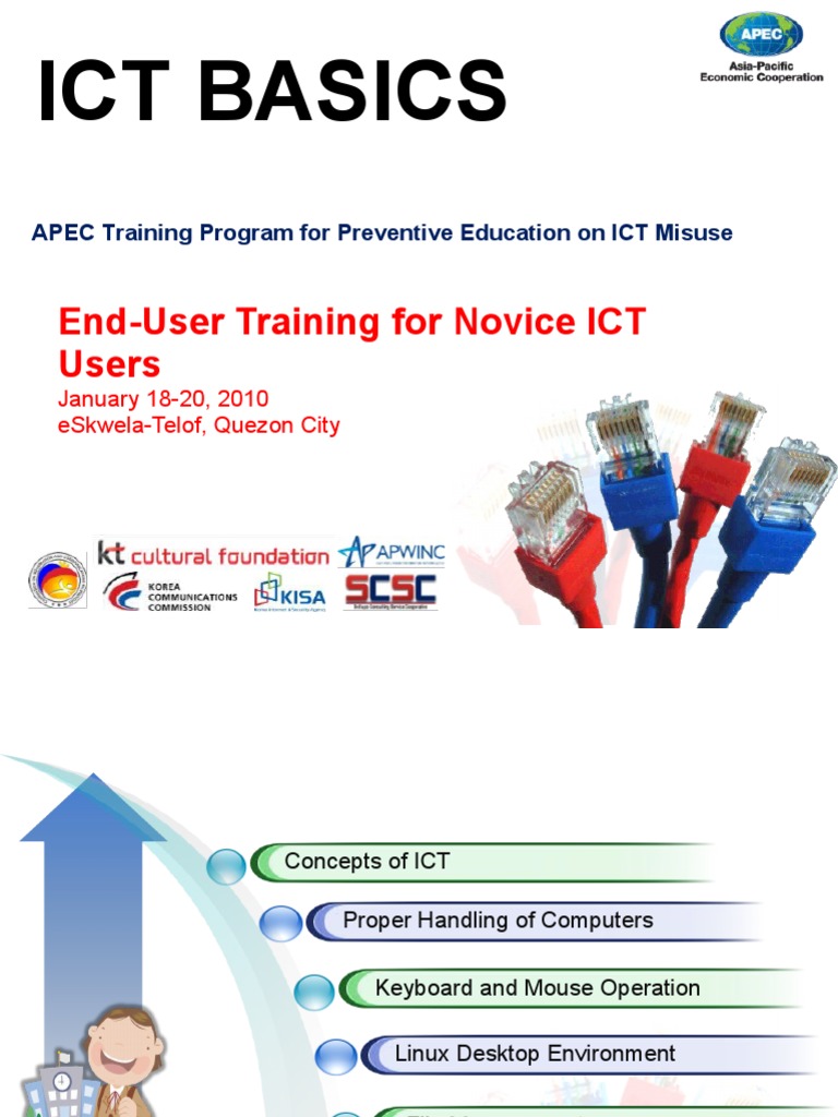 ICT Basics Training for Preventive Education | PDF | Information ...