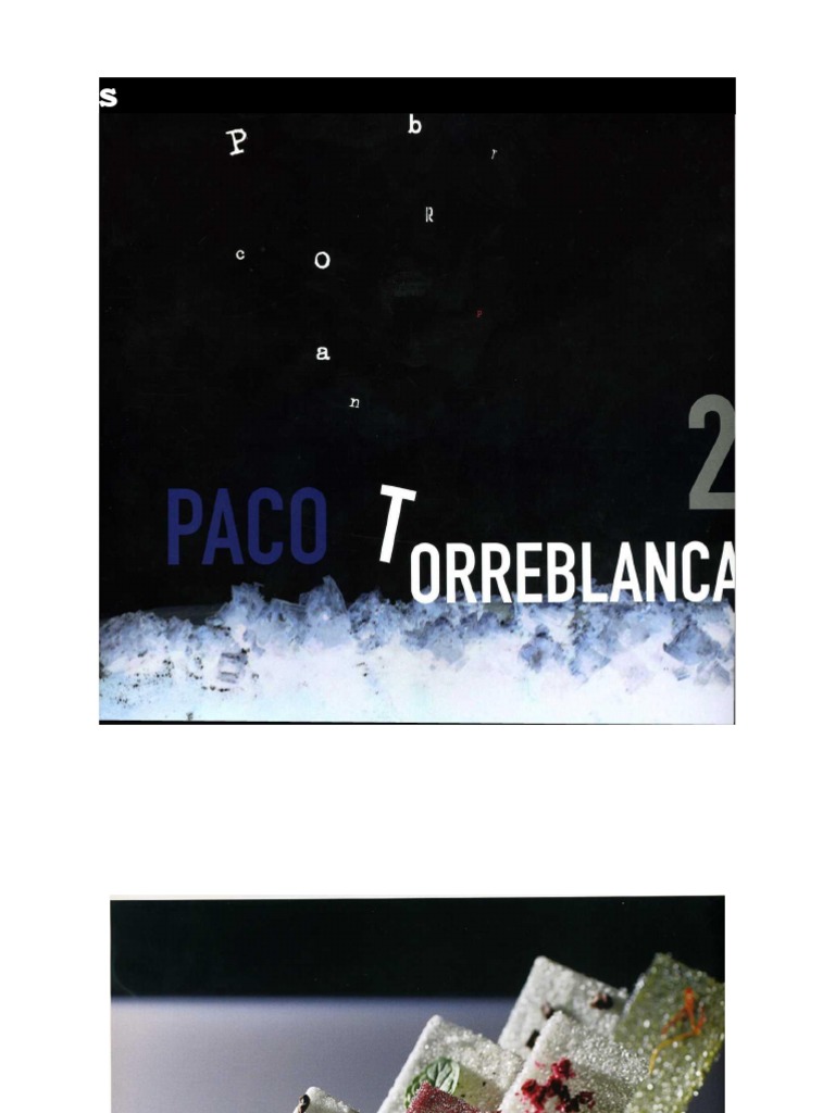Pasteleria Paco Torreblanca 2 Word | PDF | Caramelo | Chocolate
