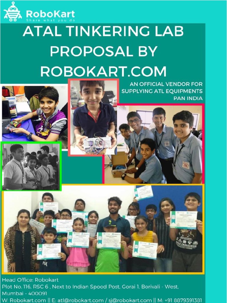 Robokart: ATL Lab Training Solutions | PDF | Soldering | Arduino
