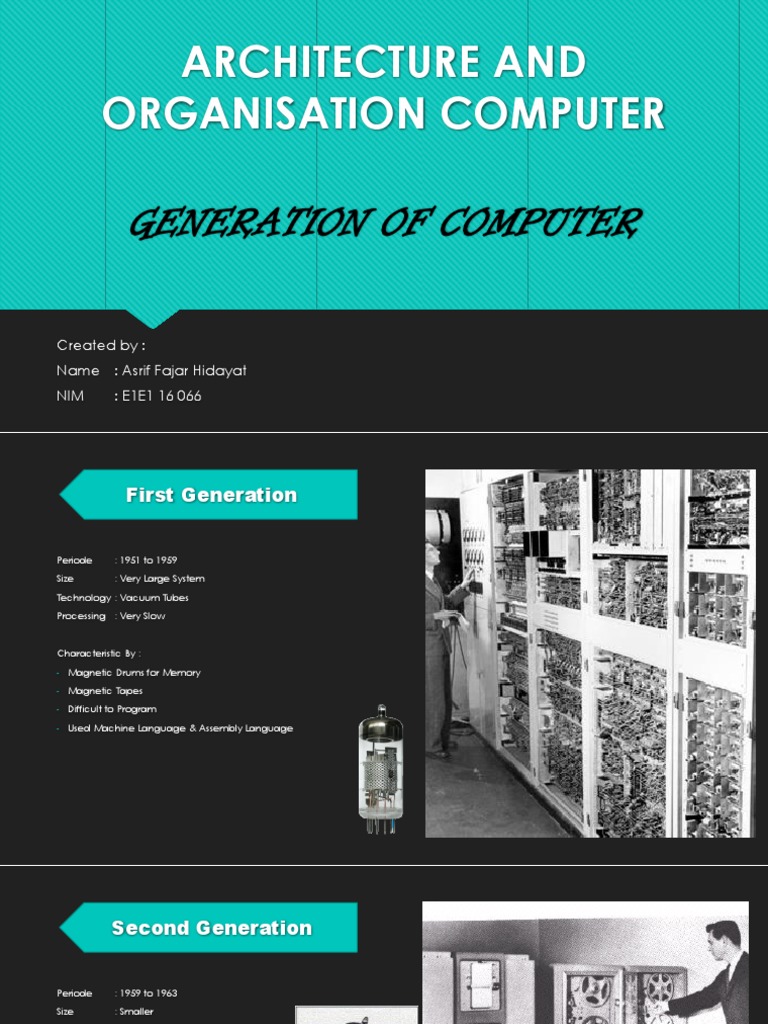 Evolution of Computer Generations | PDF | Technology & Engineering
