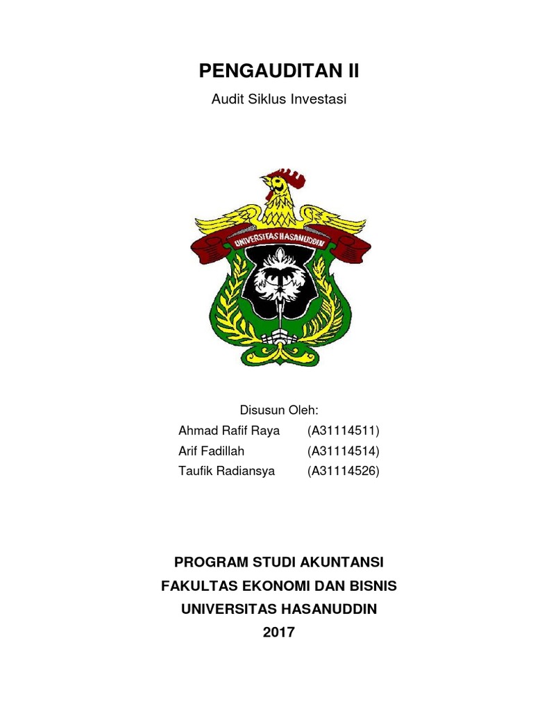 Audit Siklus Investasi | PDF