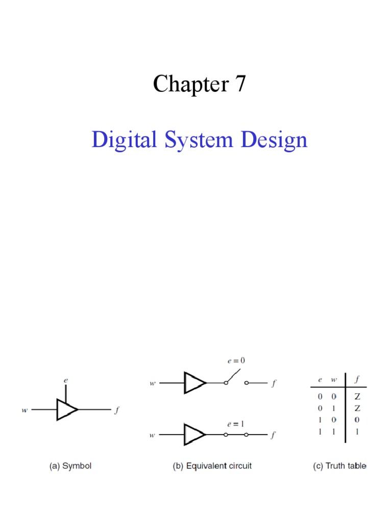 Verlogic3 Chapter7 | PDF | Electrical Circuits | Electronic Circuits