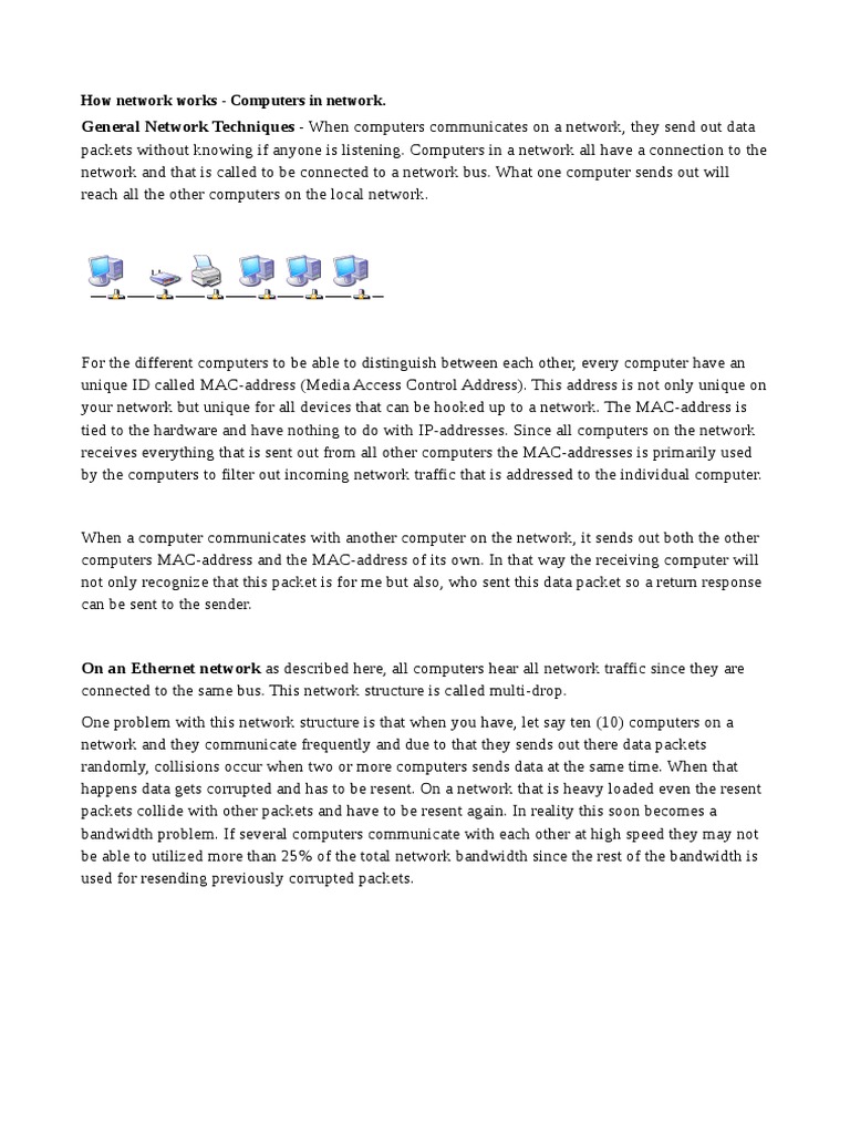 How Network Operate | PDF