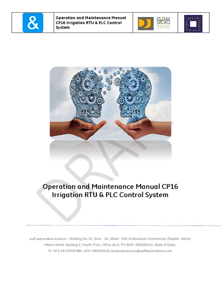 O&M Irrigation Control System | PDF | Switch | Electrical Engineering