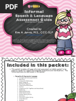 Renfrew Language Scales Action Picture Test | PDF | Languages