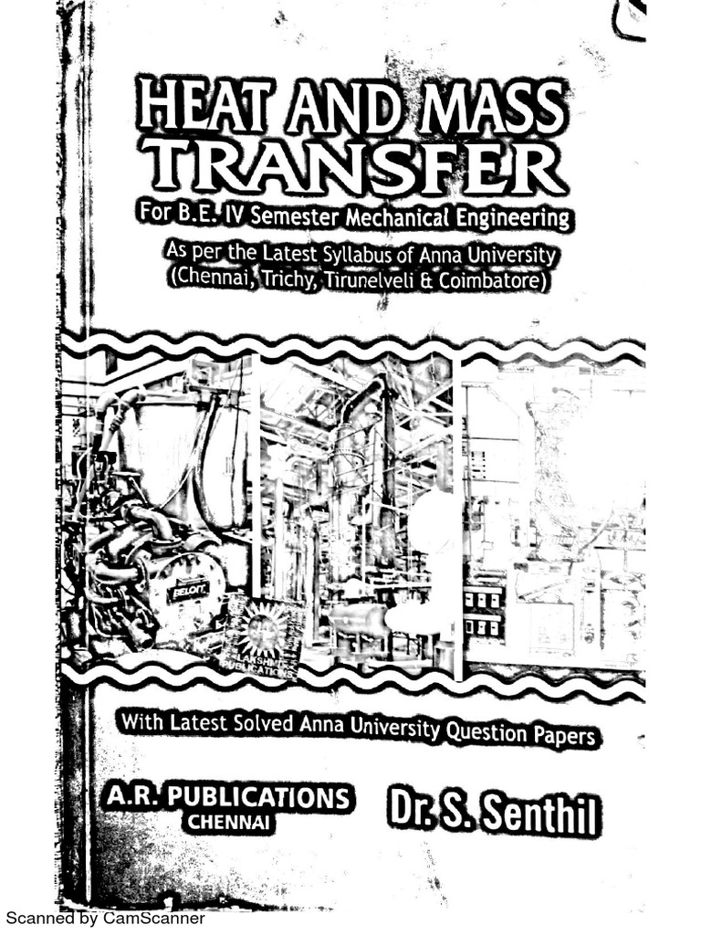 HMT - Senthil | PDF | Thermal Conduction | Heat Transfer