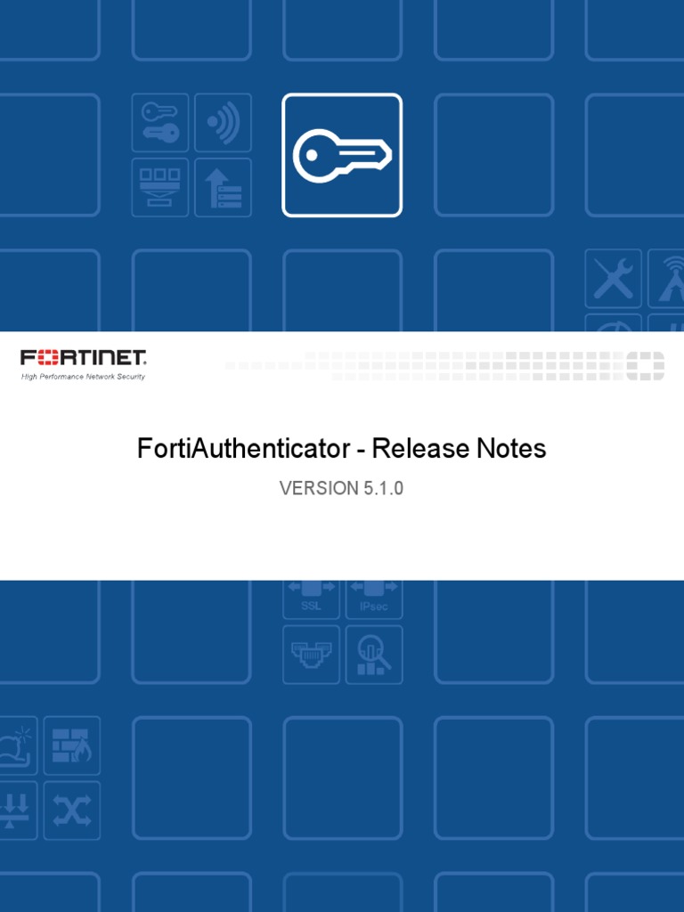 Fortiauthenticator v5.1.0 Release Notes | PDF | Radius | Virtual Machine