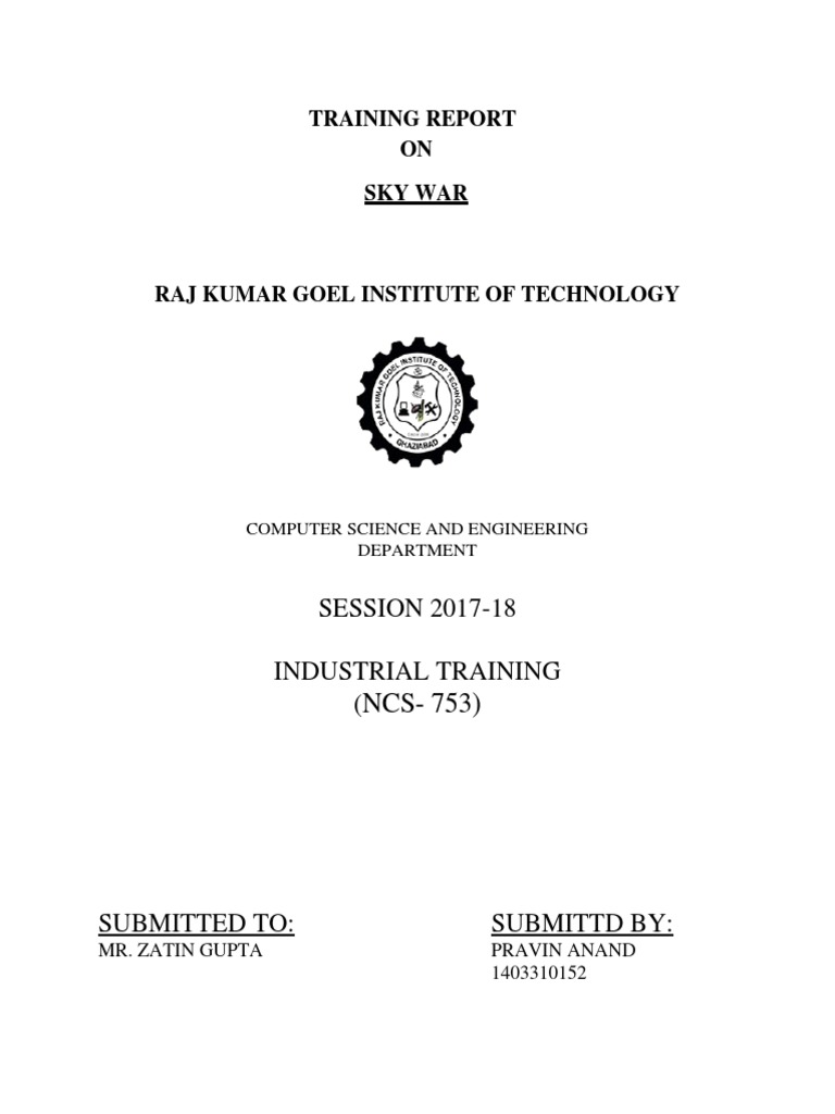 Java Training Report | PDF | Java Virtual Machine | Java (Programming ...