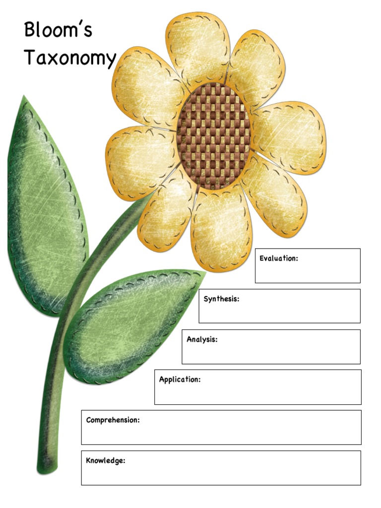 Bloomsworksheetpdf | PDF | Science & Mathematics