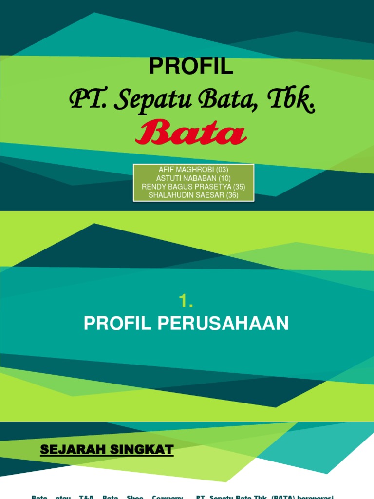 Struktur Organisasi Pt Sepatu Bata Tbk