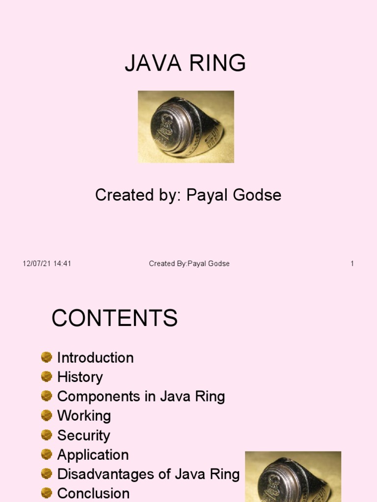 Java+Ring+Ppt