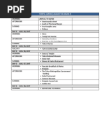 Japan Visa Schedule of Stay Example | PDF | Leisure | Business