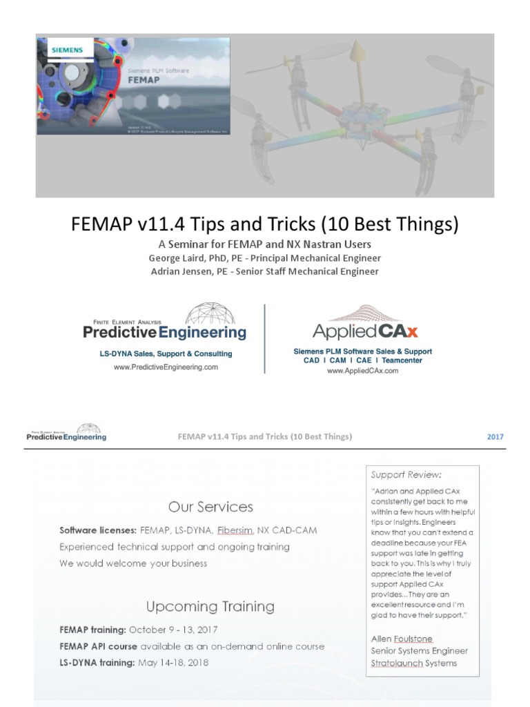 Femap and NX Nastran Technical Tips and Tricks | PDF | Visualization ... Femap and NX Nastran Technical Tips and Tricks | PDF | Visualization ...