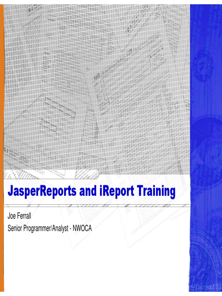 Jasper Reports and IReport Training | PDF | Business