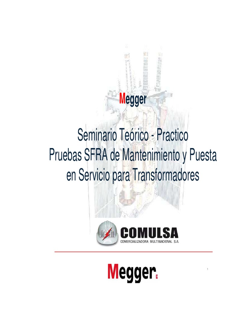 SFRA Teorico Practico Megger FRAX | PDF | Inductor | Transformador