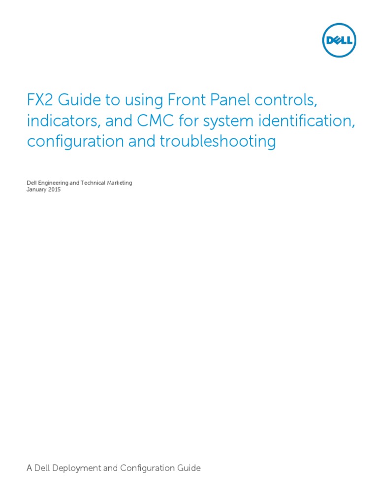 CMC 1.1 FX2 CMC Front Panel Guide | PDF | Computer Hardware | Computing