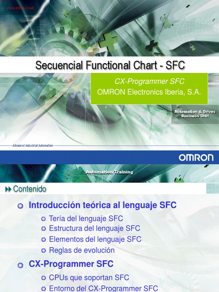 Programacion Omron SFC | PDF | Ingeniería Informática | Áreas de informática