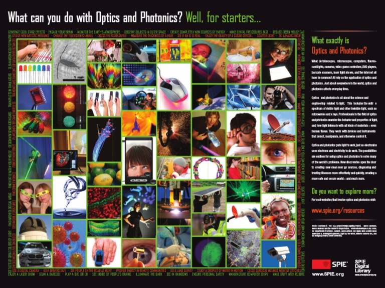 Optics and Photonics Poster | PDF | Photonics | Optics