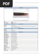 APFSDS Ammunition Explained | PDF | Marksmanship | Projectiles