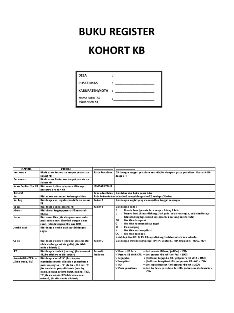 Kohort KB | PDF