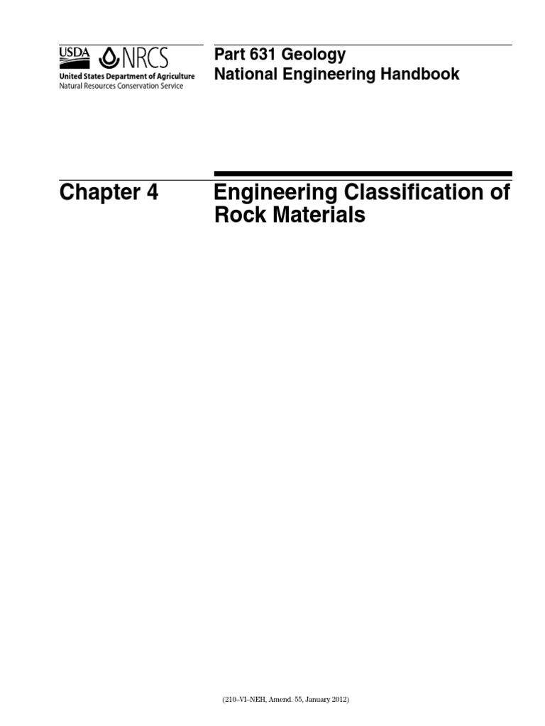 Engineering Classification of Rock Materials | PDF | Rock (Geology) | Rocks