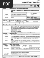 MSDS - Marble Powder en | PDF | Marble | Nature