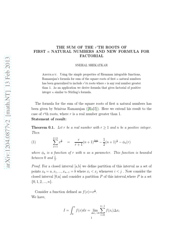 1 R 1+r R 1 R | Download Free PDF | Logarithm | Discrete Mathematics
