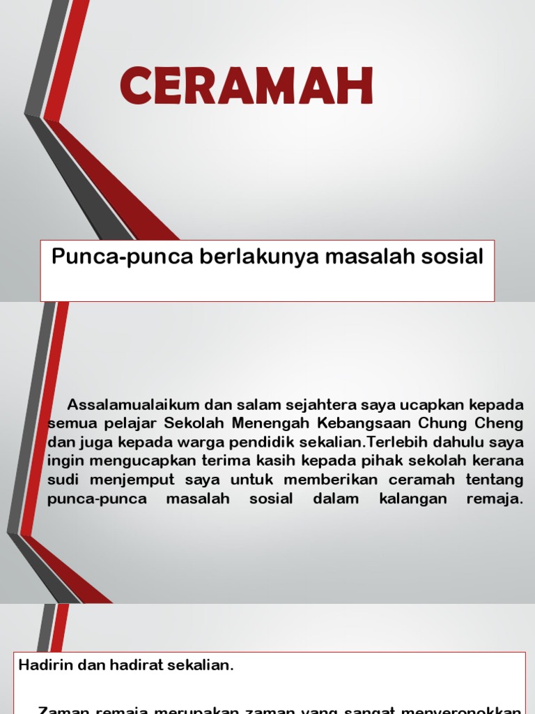 Karangan Ceramah | PDF