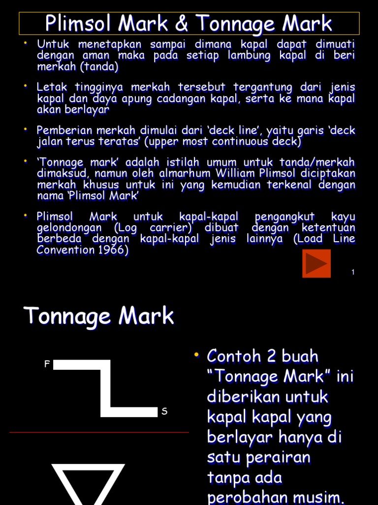 Fungsi dan Pembacaan Plimsol Mark | PDF