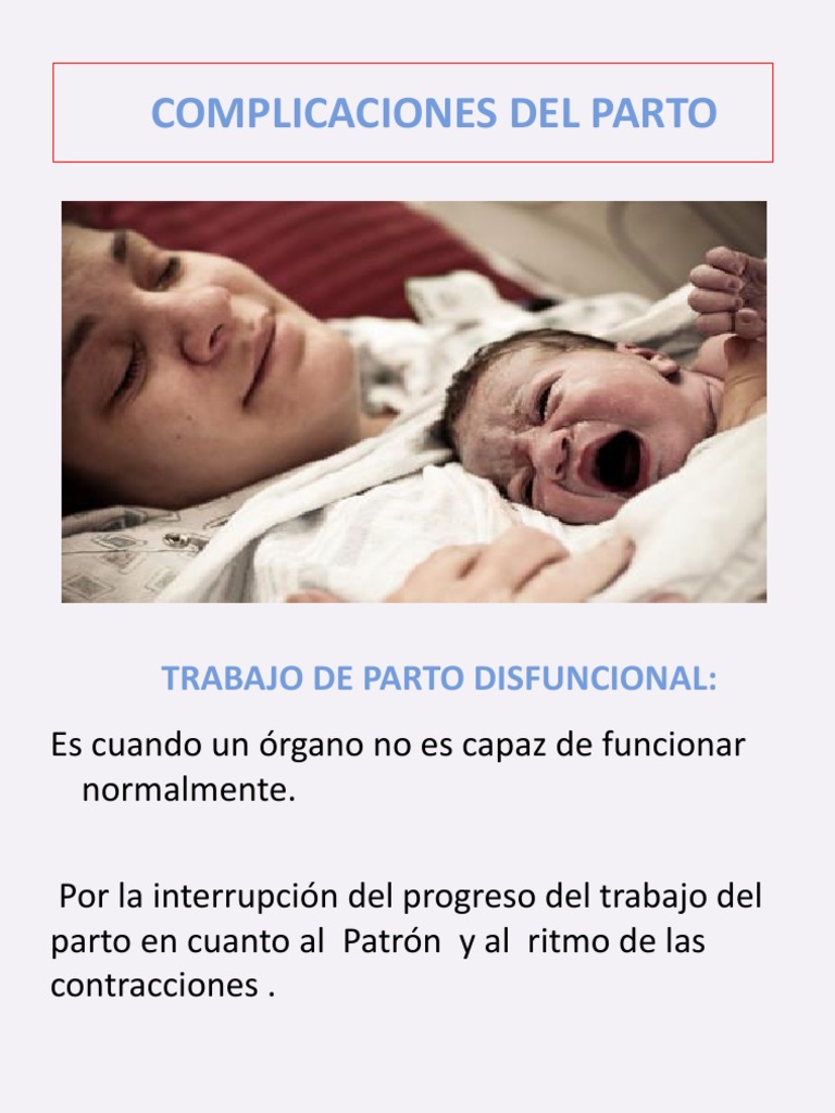 19-Complicaciones Del Parto 14 | PDF | Pelvis | Parto