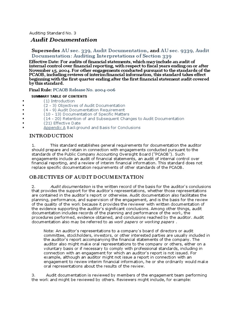 audit-documentation-requirements-and-best-practices-for-documenting