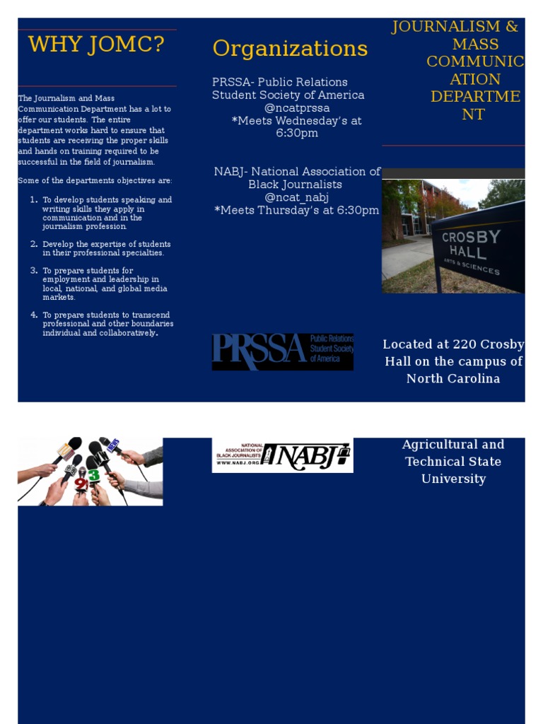 Brochure F | PDF | Journalism | Academia