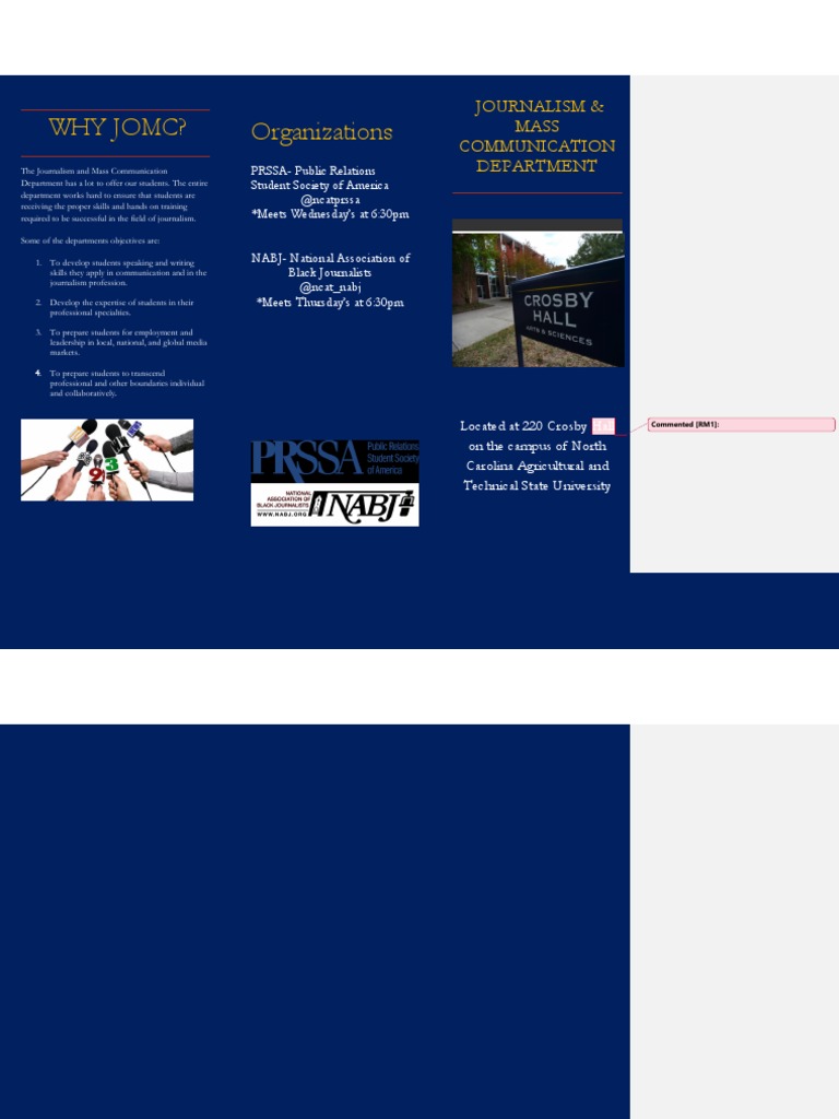 Brochure F 0 | PDF | Journalism | Academia