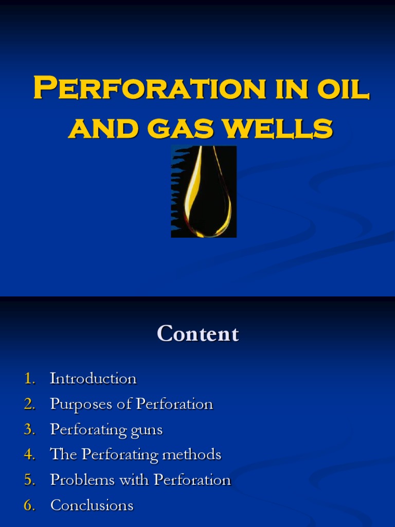 Well Completion Techniques-2 (Well Perforation) | PDF | Explosive ...